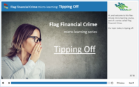 Tipping Off - Flag Financial Crime | Tamlo International Canada