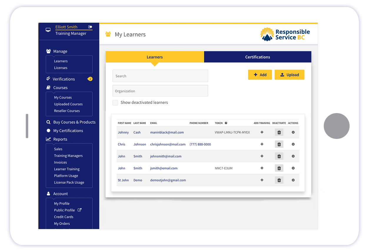 Staff Training | Grainger Canada